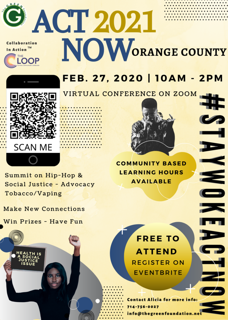 ActNOW 2021 – The G.R.E.E.N. Foundation